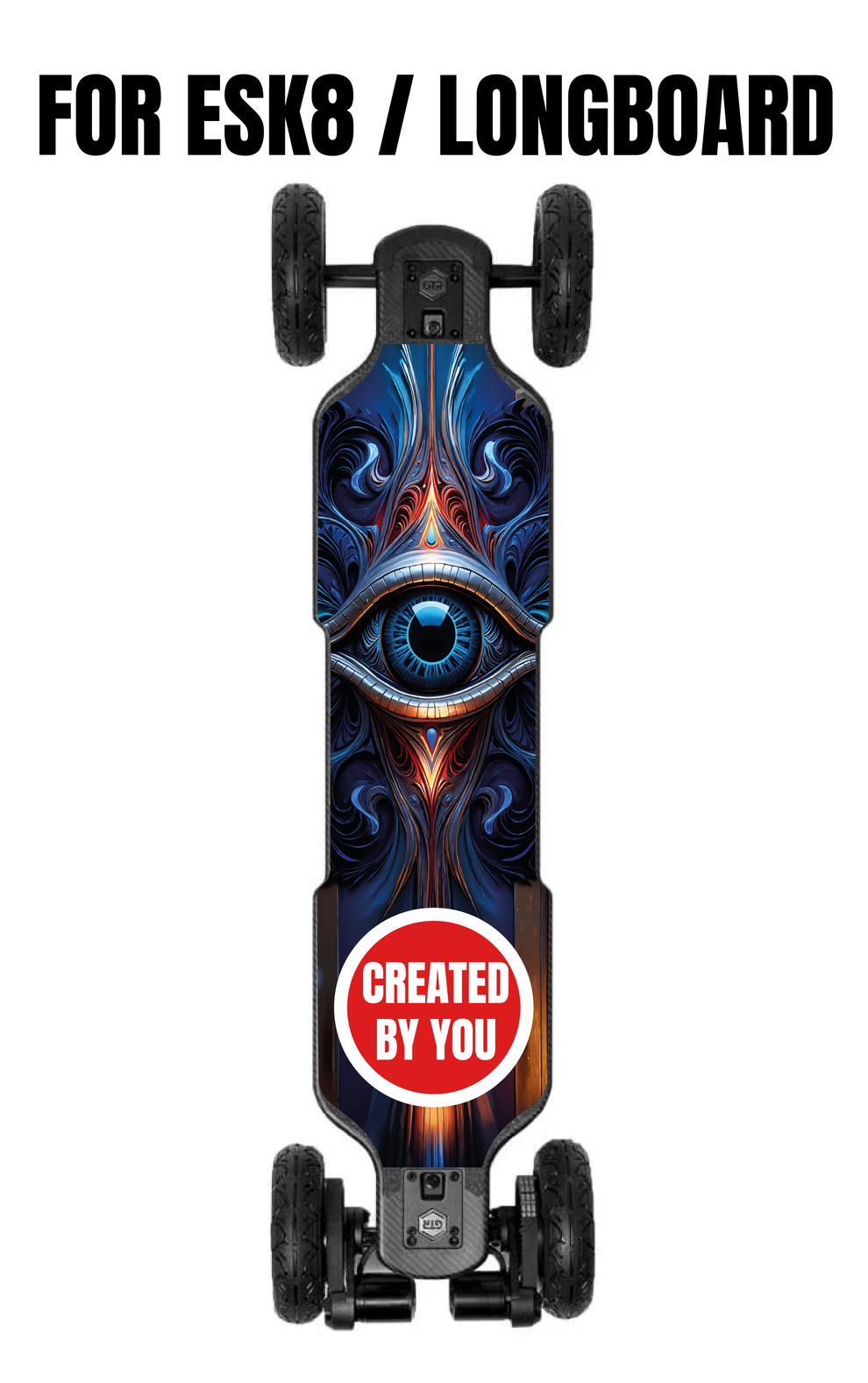 Custom Printed Grip Tape - For Electric Skateboards and Longboard – YOC ...