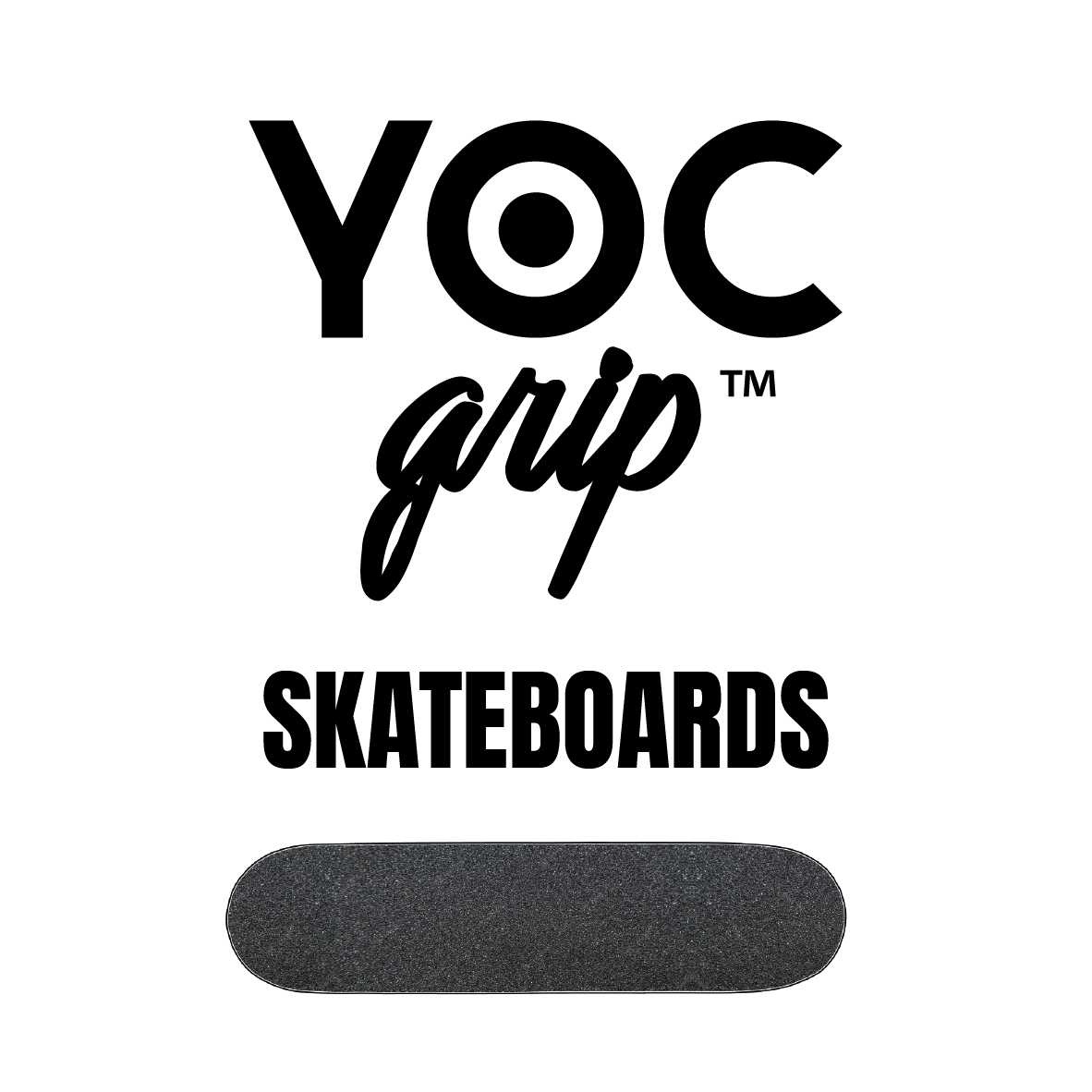 YOC Grip™ - Most Comfortable Grip Tape for Skateboards, ESK8, Onewheel